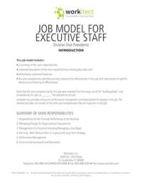 Workitect - Developing Competency Models & Frameworks